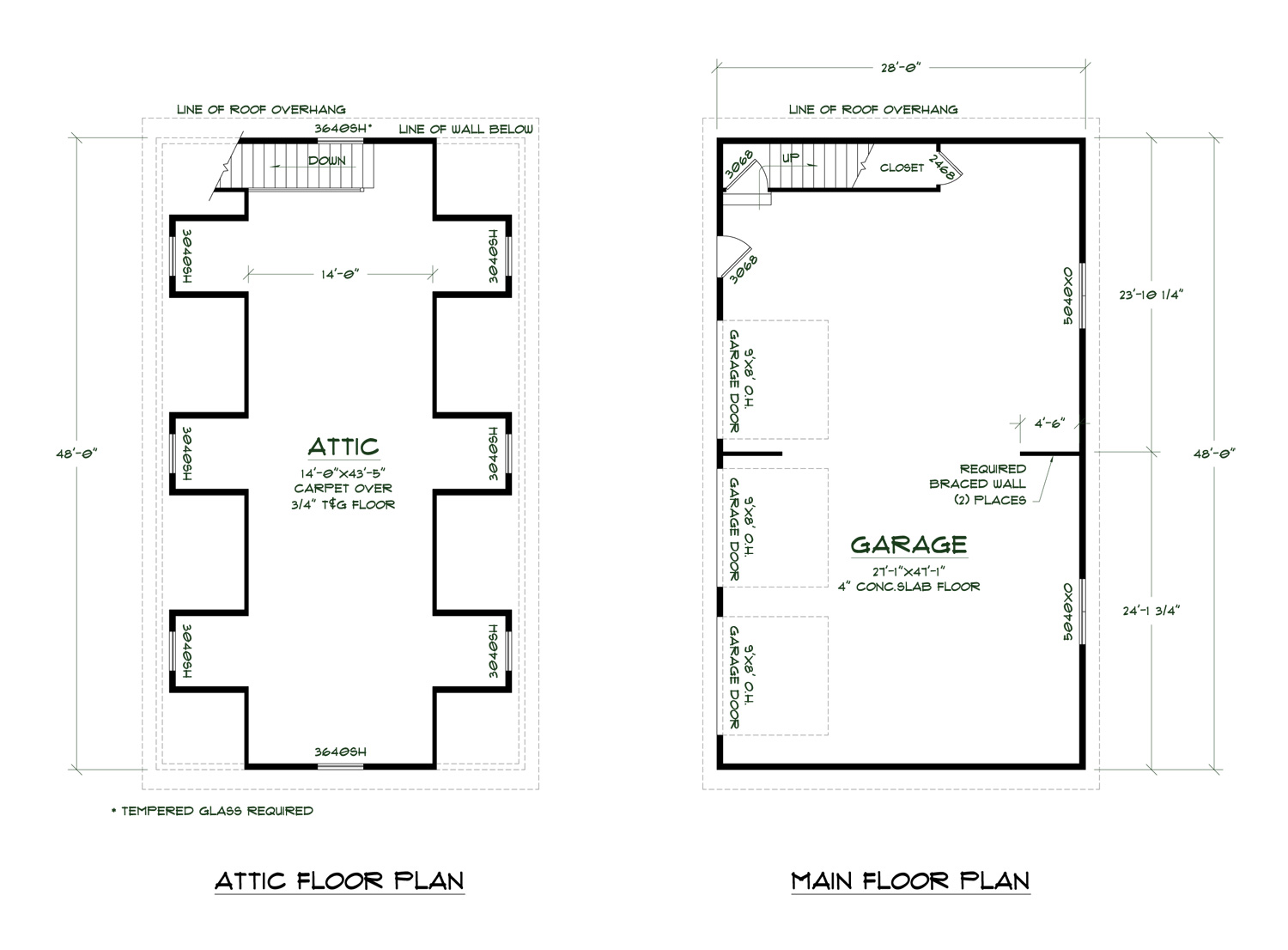 design.medeek.com - /plansets/GARAGES/GARAGE4828-A6D-3B/